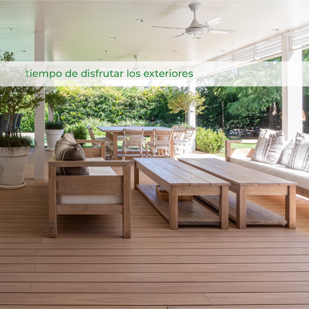 Perfiles WPC para interiores o exteriores - Lifecycle
